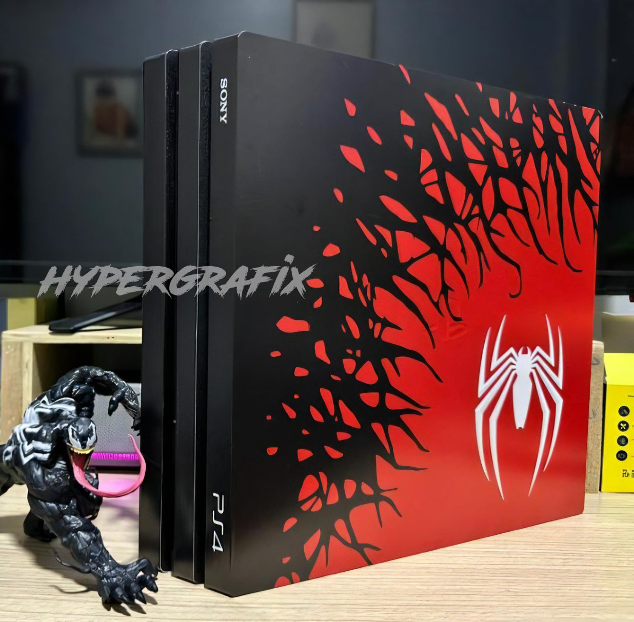 PS4 STICKER SKIN (PS4 FAT / PS4 SLIM / PRO) PS4 DESIGN 1500 | Shopee ...
