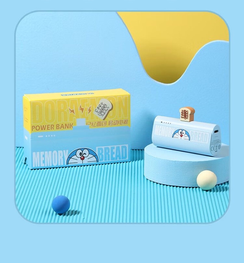 [𝗢𝗥𝗜𝗚𝗜𝗡𝗔𝗟 PowerBank] Doraemon ROCK 20w Power Bank Fast Charger TYPE-C ...