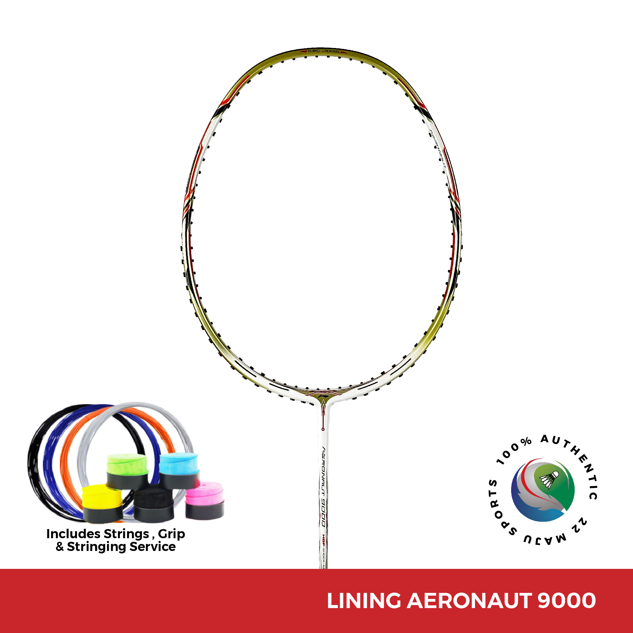 LI-NING AERONAUT 9000 3U | 4U BADMINTON RACKET | Shopee Malaysia