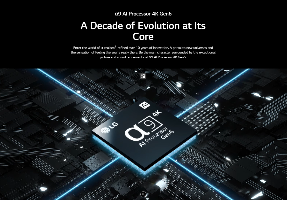 LG 55" OLED evo C3 OLED55C3PSA 120Hz Dolby Vision & HDR10 4K UHD Smart ...