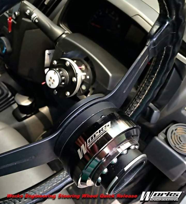 Works Engineering Steering Wheel Quick Release | Shopee Malaysia
