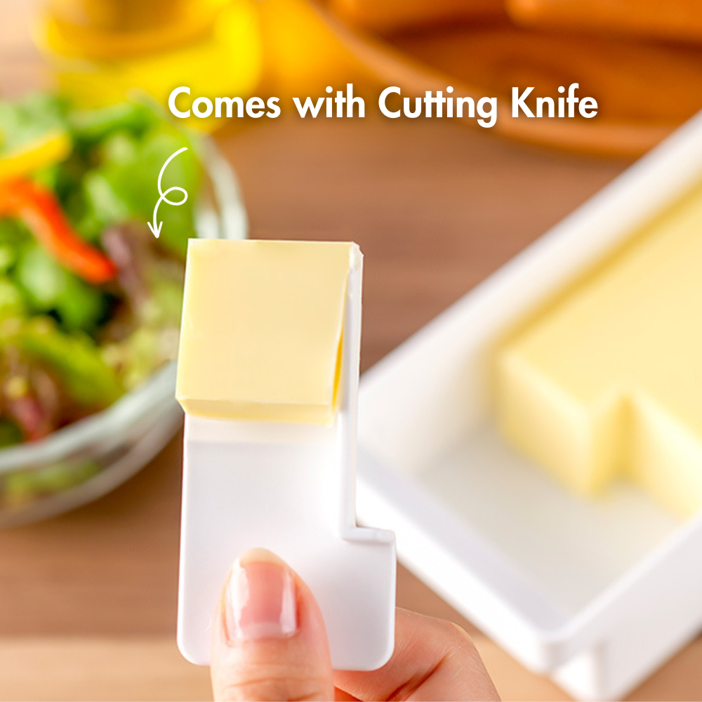 Japan Butter Storage Box with Cutter & Cover Eco-Friendly Butter ...