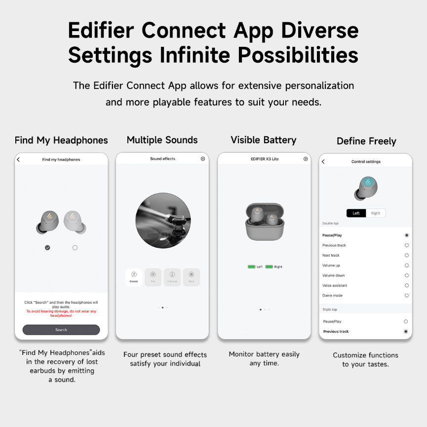 Edifier X3 Lite True Wireless Stereo Bluetooth Earbuds | Shopee Malaysia
