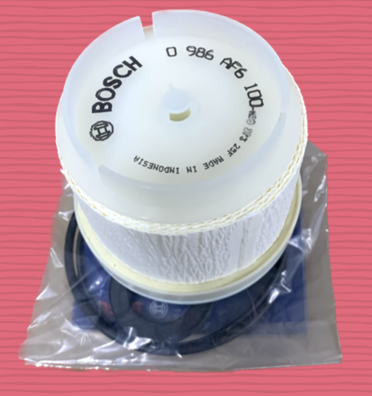 BOSCH D6100 DIESEL FUEL FILTER. TOYOTA HILUX KUN25 ,HIACE,FORTUNER ...