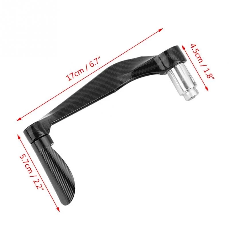 Brake Clutch Lever Universal Hand Guard Handle Carbon Y15 RS150 LC135 ...