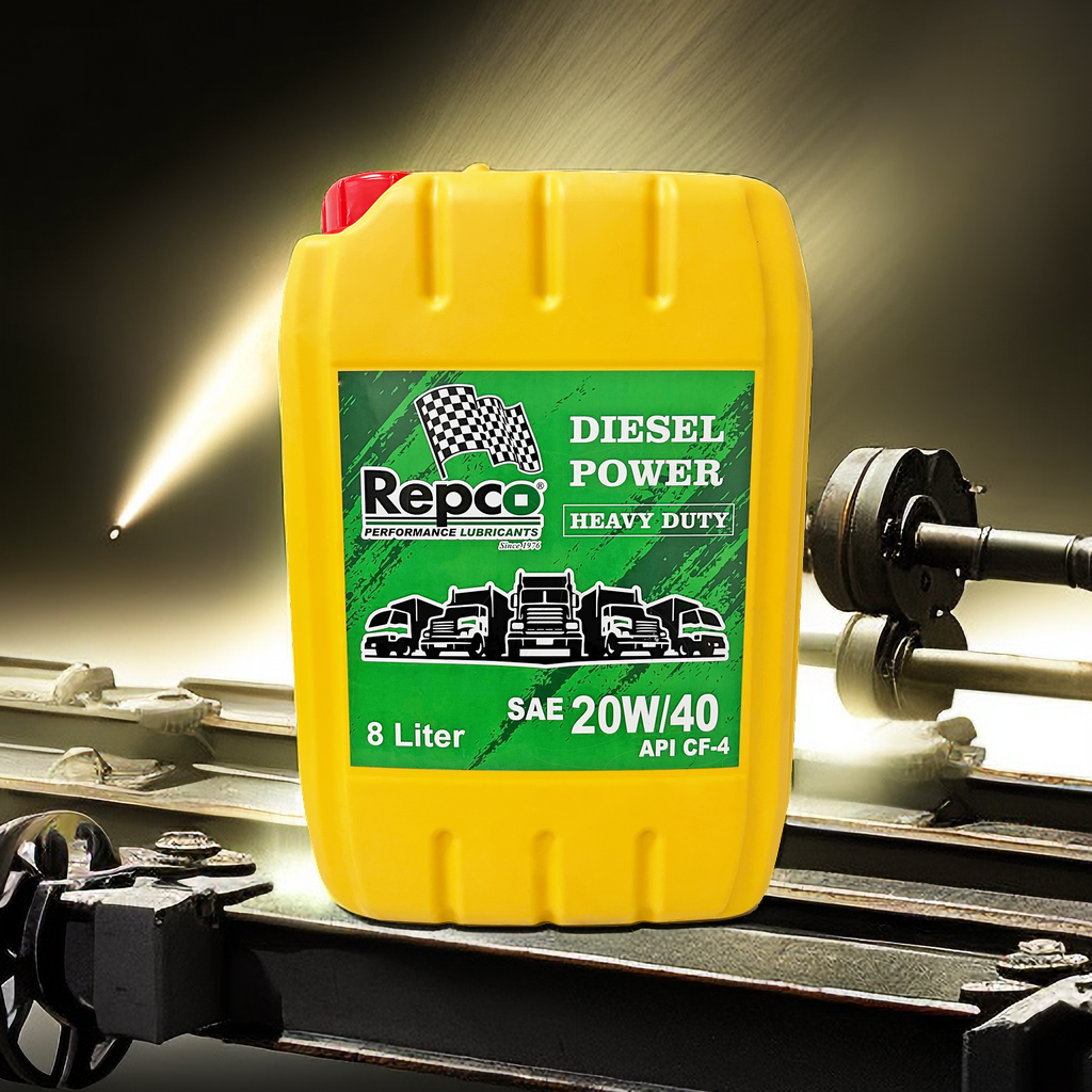 Repco® Diesel Power 20W/40 CF-4 Heavy-Duty Diesel Engine Oil (8L) For ...
