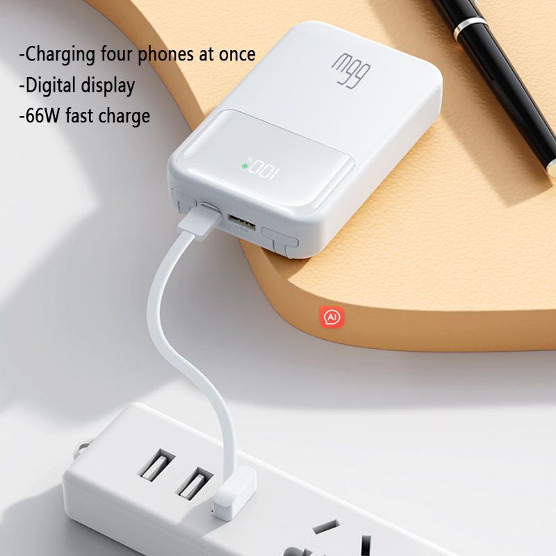 PD 66W Powerbank 50000mAh Super Fast Charge Power Bank Built in Type-C ...
