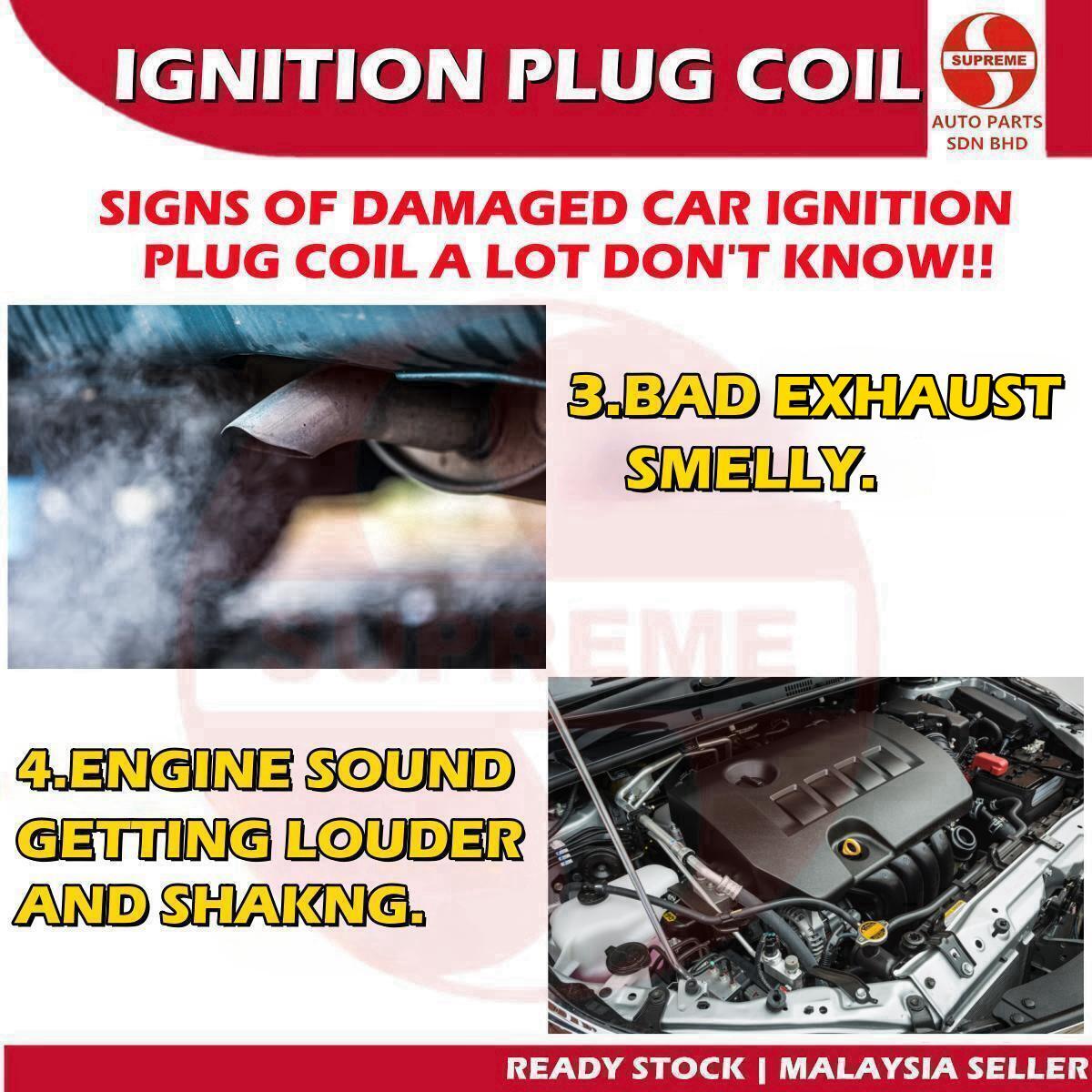 S2U Car Ignition Plug Coil Perodua Kembara 1.3 J100 Old Model Spark ...