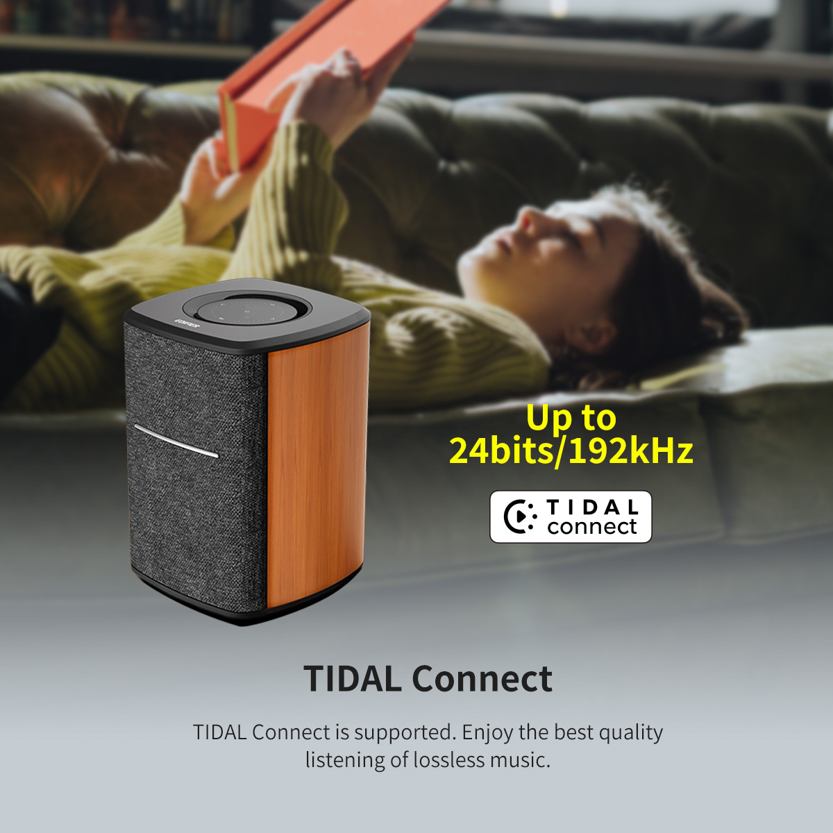 Edifier MS50A Smart WIFI Speaker - WIFIF | Bluetooth | Alexa | AirPlay ...