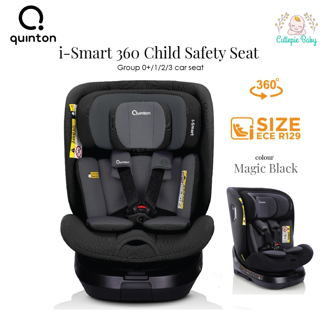 Quinton i-Smart 360 Child Safety Seat Group 0+/1/2/3 Car Seat | Shopee ...