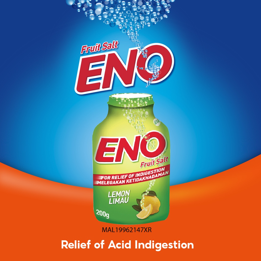 ENO Fruit Salt - Lemon/Original (200g) | Shopee Malaysia