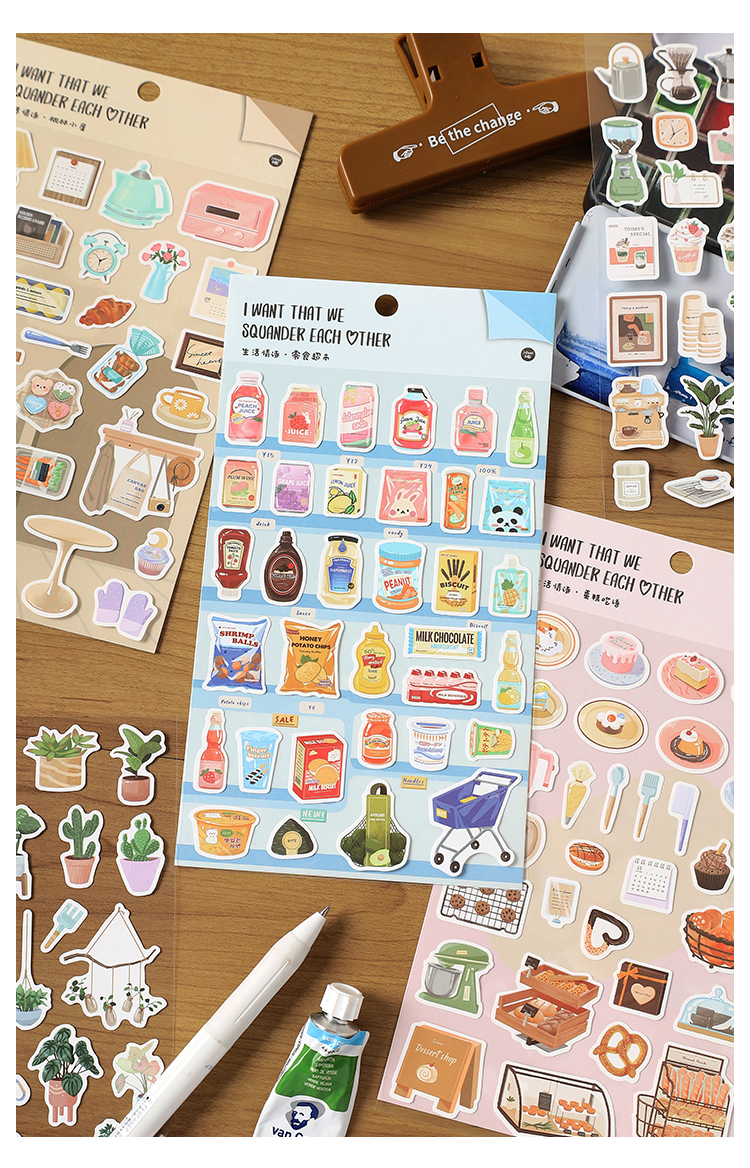 IFM Creative Life Love Poetry Series Deco Stickers DIY Decorations ...