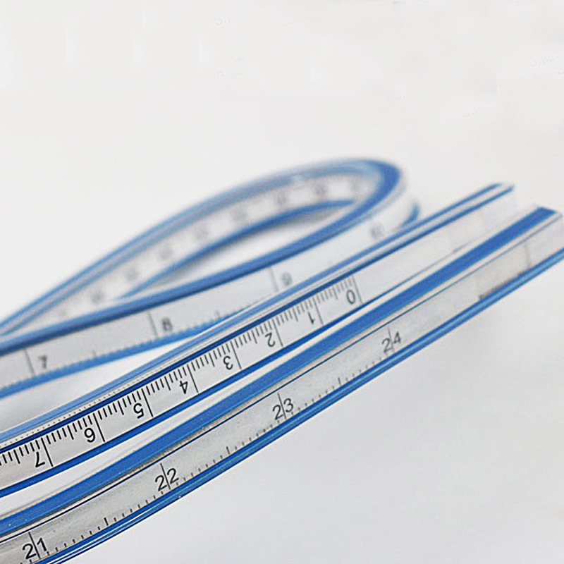 Stationery📐 Flexible Ruler Graph Ruler Mathematics Flexible Curve Ruler ...