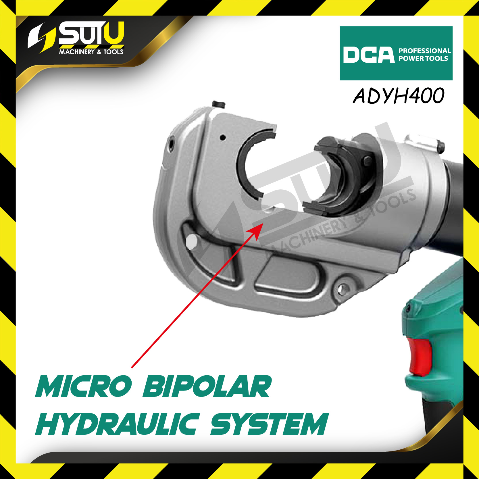 [100% ORIGINAL] DCA ADYH400 / ADYH400EM 20V Cordless Hydraulic Cable ...