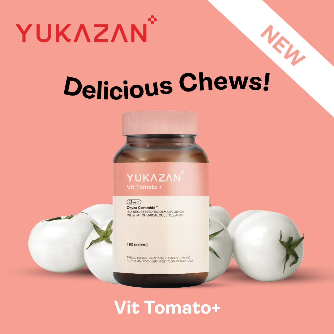 Yukazan Vit Tomato + Brightening Supplement (60's) White Tomato ...