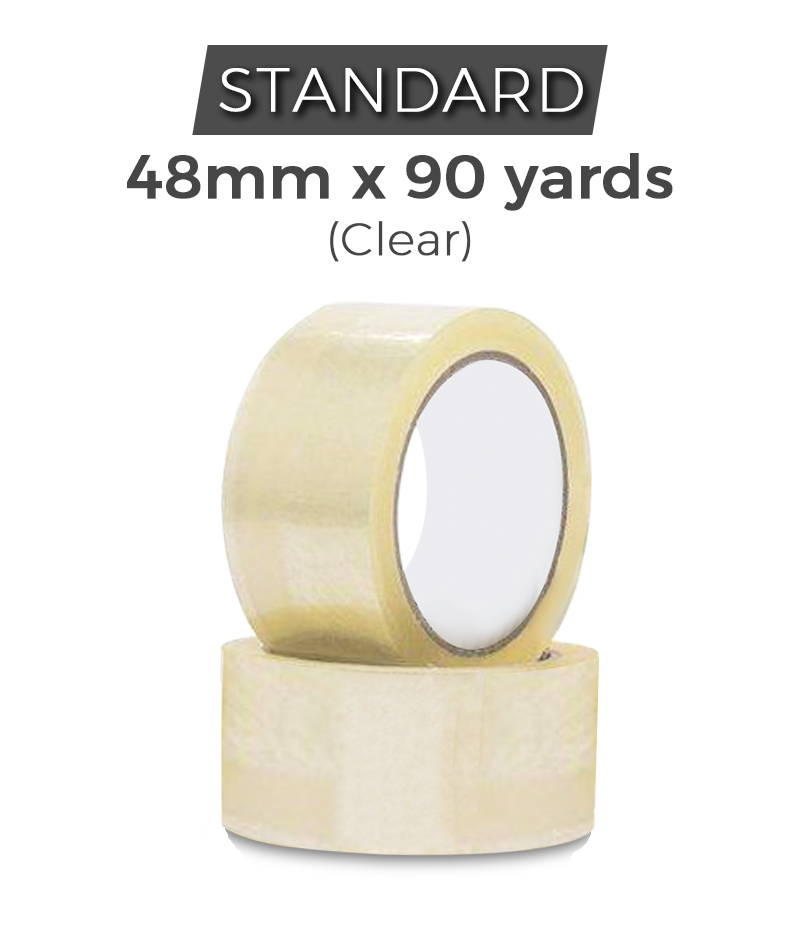 OPP Tape 48mm x 180 yard Packaging Fragile Tape Stationery Tape 18mm x ...