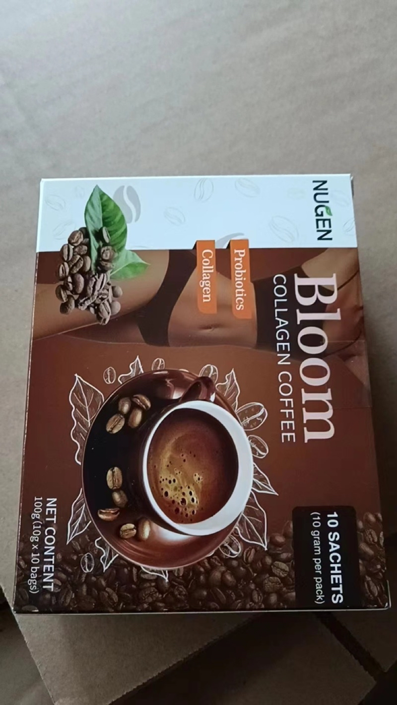 Nugen/Naveta Bloom Collagen Coffee Original 100% organic coffee ...