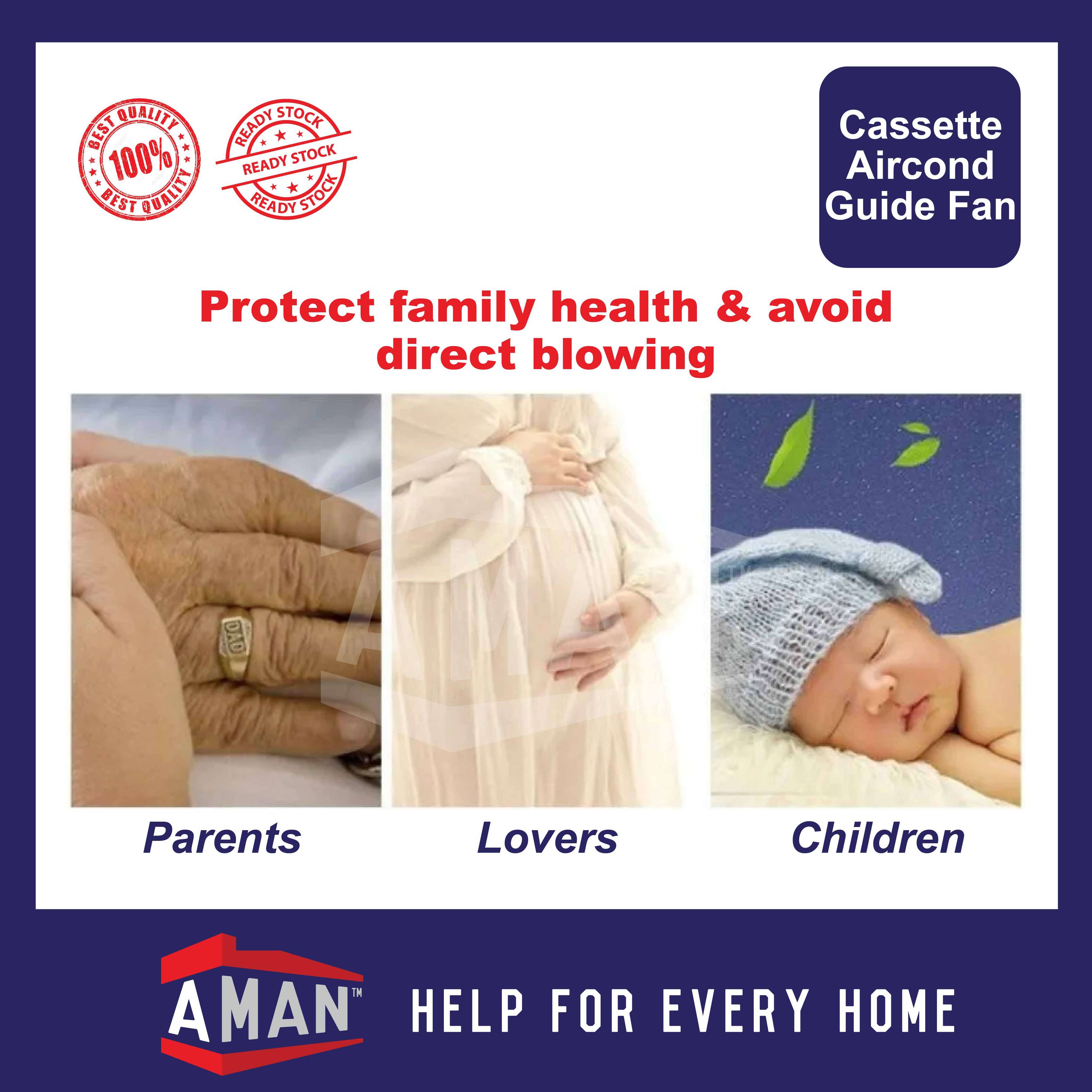 Aircon Guide Fan Central Aircond Wind Guide Fan Aircon Fan Cassette Fan ...