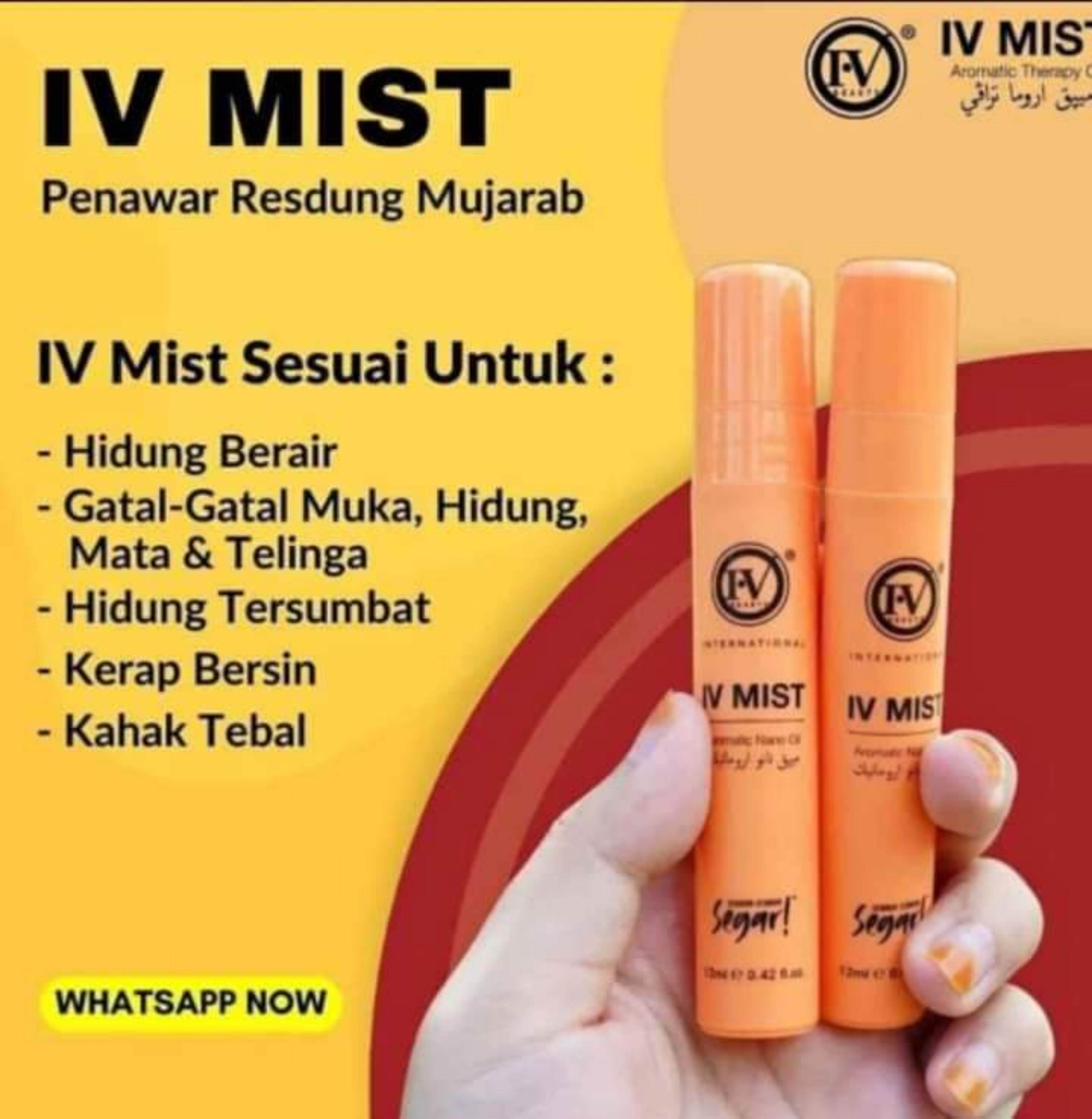 🔥 IVMIST YES 2023 🔥 IV MIST AROMATIC NANO OIL HERBA | IVMIST RESDUNG ...