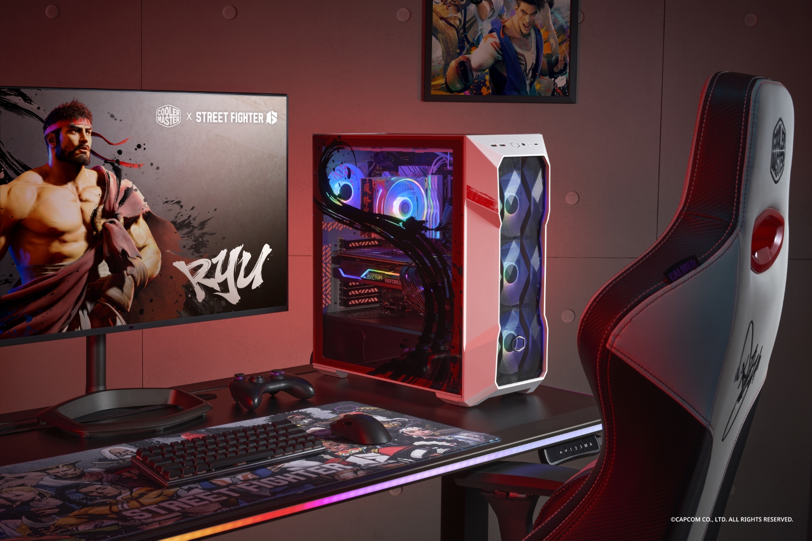 Cooler Master TD500 Mesh V2 SFX E-ATX Case (Chun-Li & Ryu) | Shopee ...