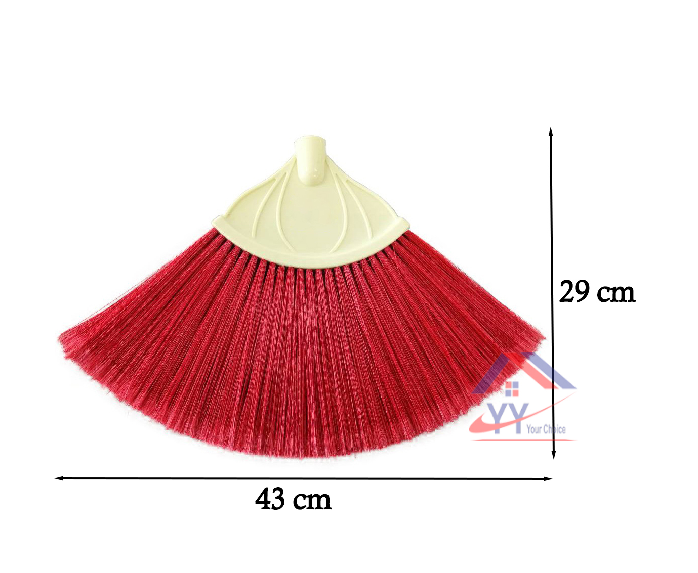 Nylon Broom Head Only/Nylon Broom Head/Nylon Soft Floor Broom/Penyapu ...