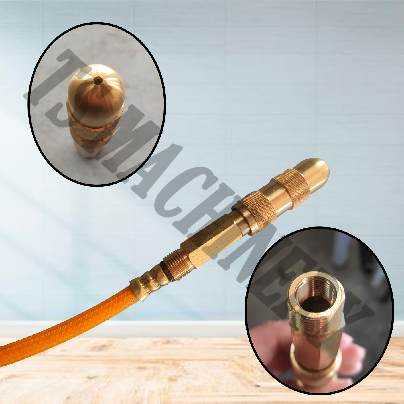 [𝐂𝐨𝐩𝐩𝐞𝐫]Copper Nozzle Plunger Pump Power Sprayer Gun 100% Copper ...