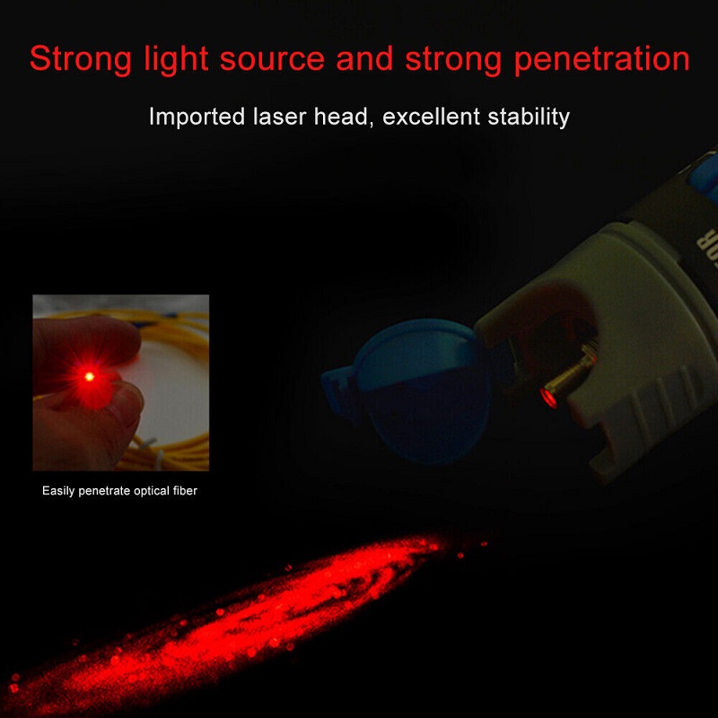 Fiber Optic Laser Tester/Laser Pen/Visual Fault Locator Ftth Portable ...