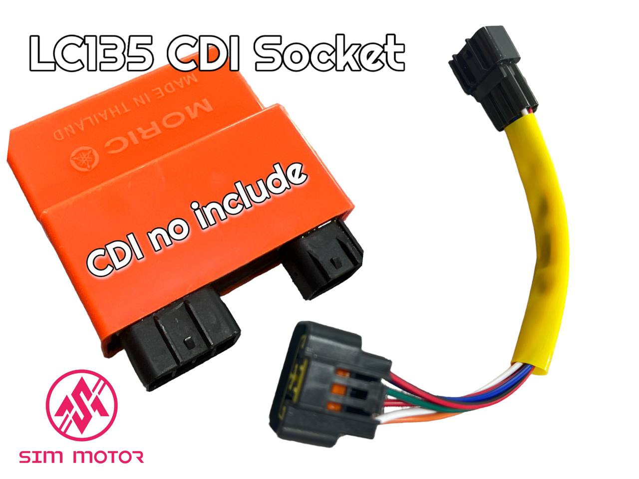 CDI UNIT CONVERTER SOCKET CDI LC135 SRL110 SRL115 KRISS WAVE110 WAVE125 ...