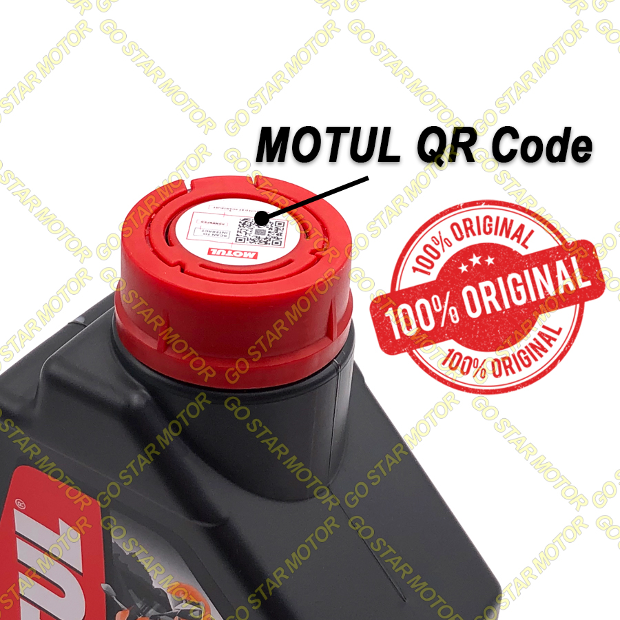 (100% Original) MOTUL H-TECH 100 4T 10W-40 Fully Synthetic Full Synth ...
