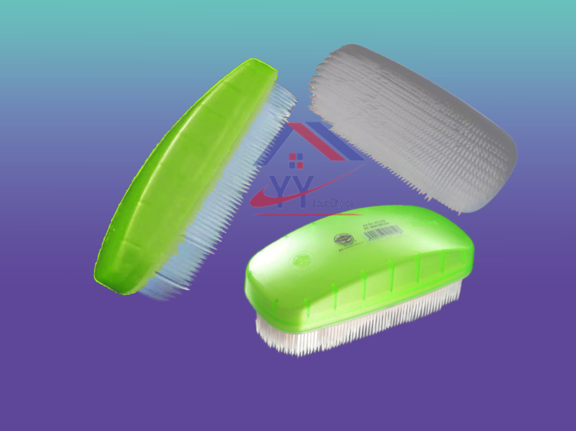 ES318 Mini PE Brush/Mini Laundry Clothes Brush ES318/Small Wash ...