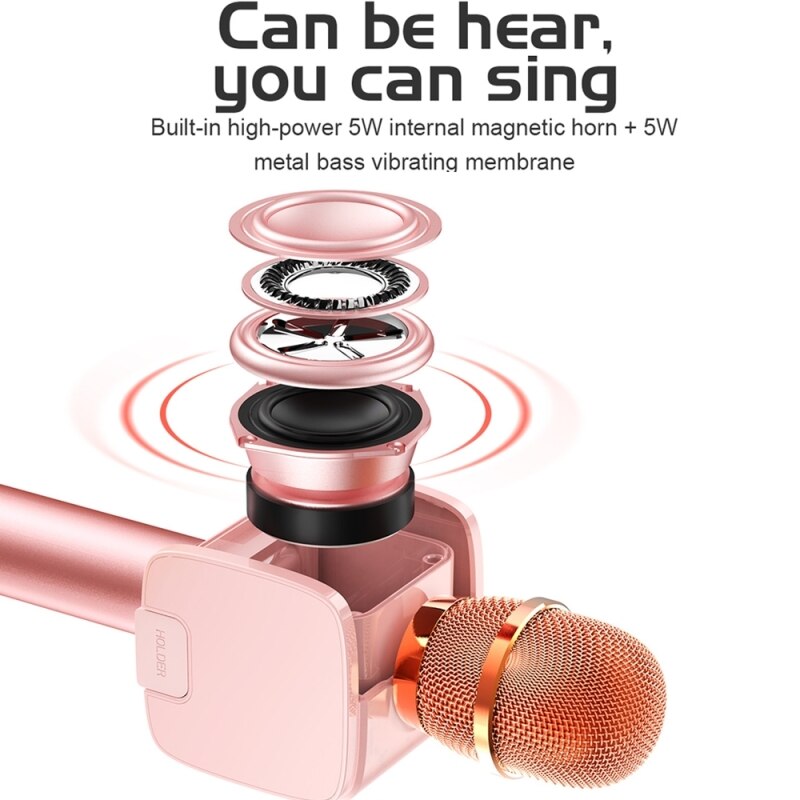 Joyroom Bluetooth Microphone JR-MC3 with Bluetooth Connection, Phone ...