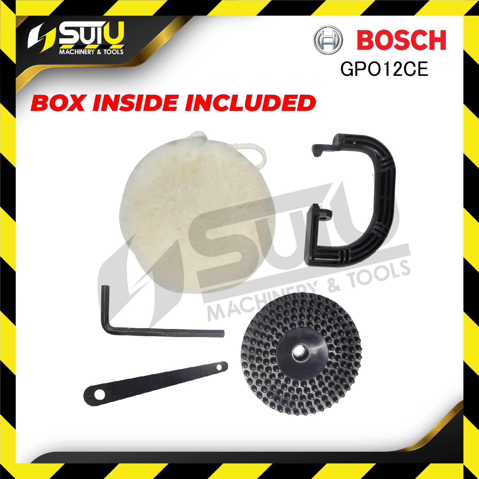 BOSCH GPO12CE / GPO 12CE / GPO 12 CE 7" / 180MM Corded Polisher / Car ...