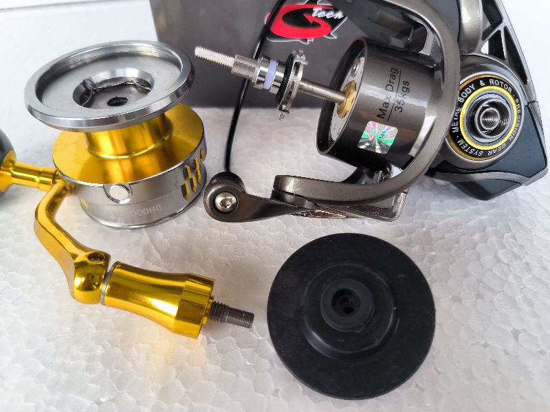 NEW 🔥🔥 GTECH PLATINUMIZE SALTWATER SPINNING REEL 4KPG/4KHG/5KPG/5KHG ...