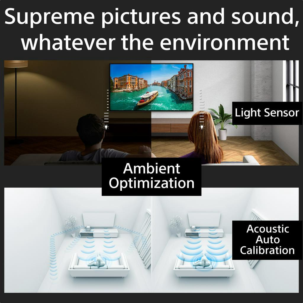 Sony 55 inch 4K Smart TV Ultra HD High Dynamic Range 4K HDR Processor ...