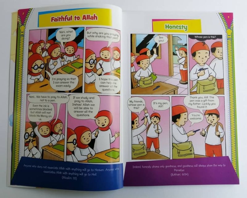 101 Comics Sunnah Of Prophet Muhammad S.A.W/Childrens Islamic Stories ...
