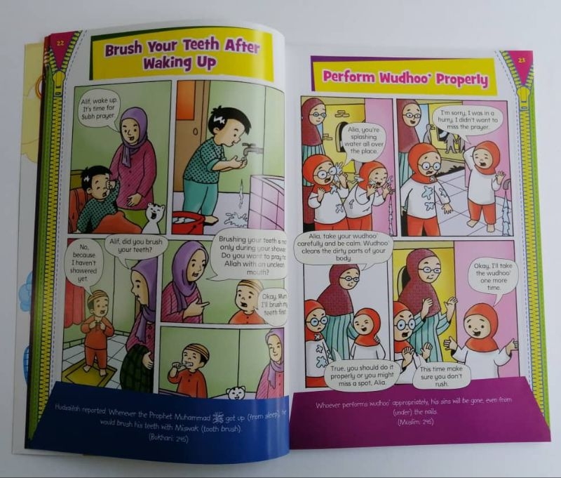 101 Comics Sunnah Of Prophet Muhammad S.A.W/Childrens Islamic Stories ...