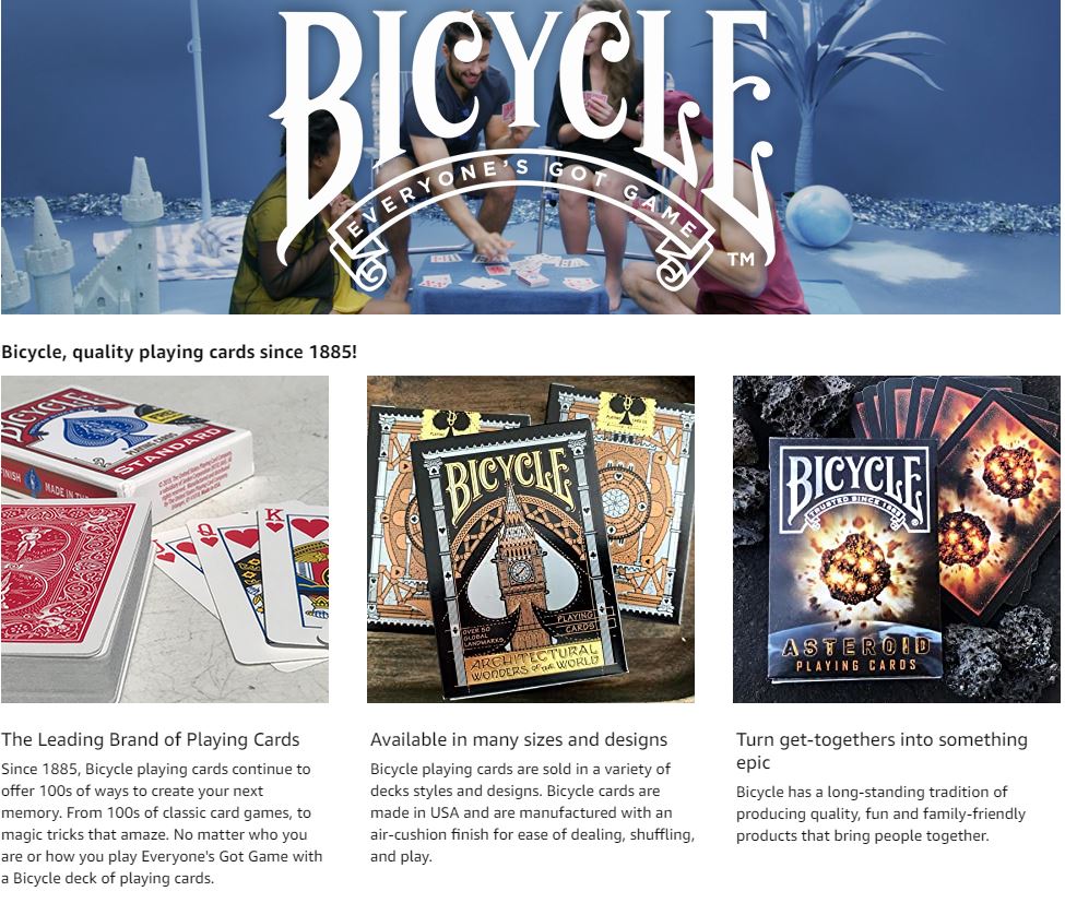 Bicycle Premium Playing Cards, Disney, Mickey,Princes,Cyberpunk, Cinder ...