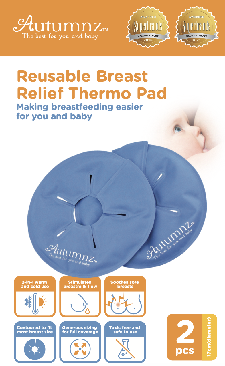 Autumnz/Shapee Milkee Lab Breast Therapy Thermal Pads 冷热敷袋 Baby Phoebe ...