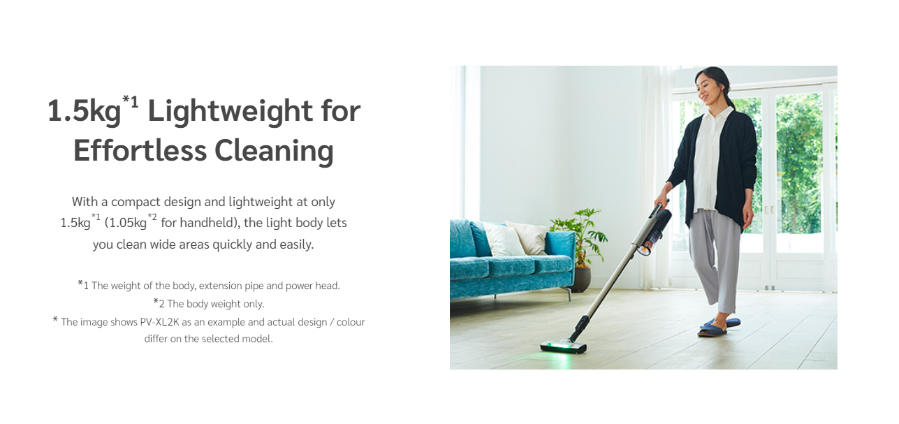 Hitachi Cordless Stick Vacuum Cleaner PV-XL1K | Shopee Malaysia