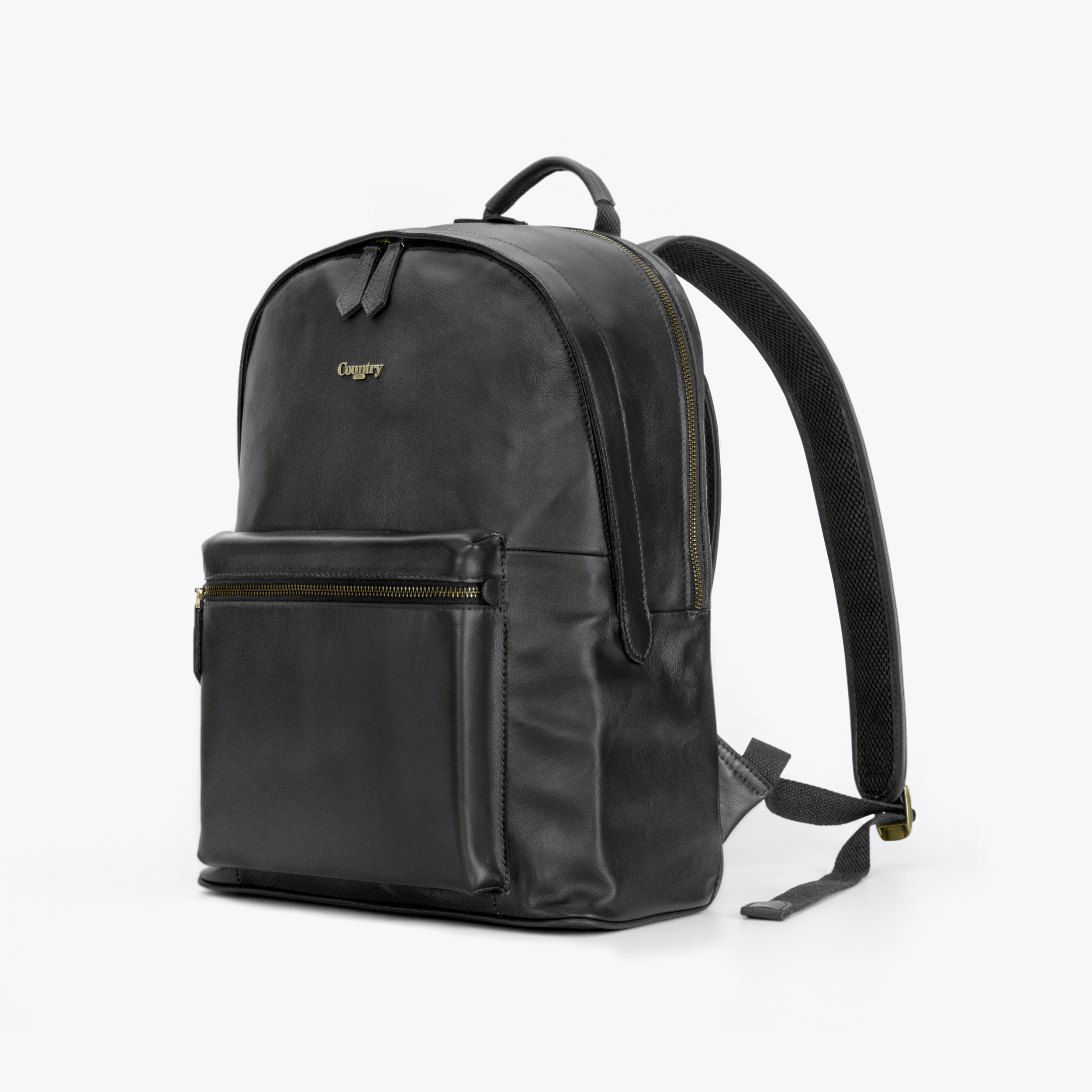 COUNTRY HIDE METRO Top Grain Cowhide Backpack with Checkpoint Friendly ...