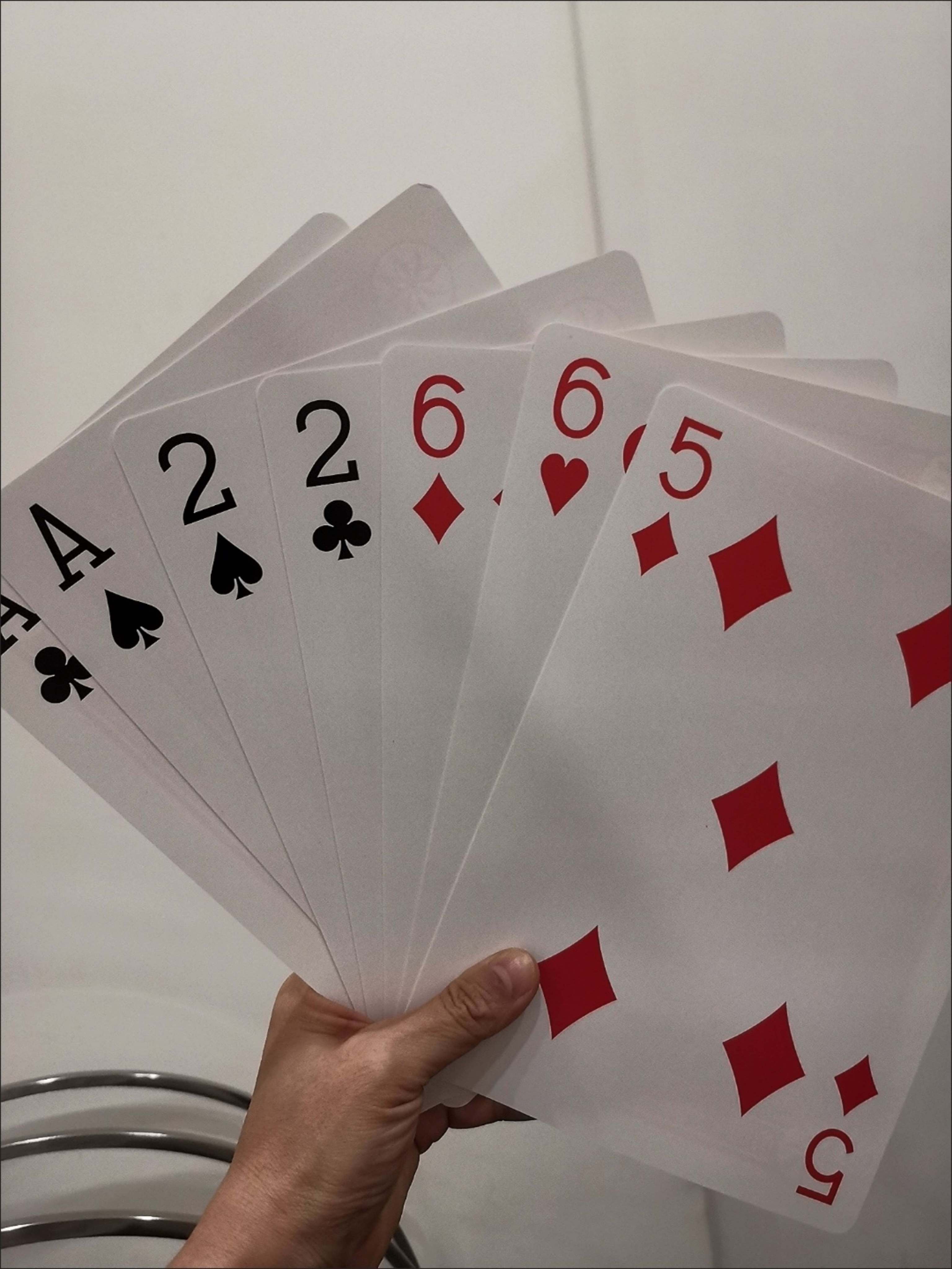 Super large poker cards playing board game jumbo playing card game big ...