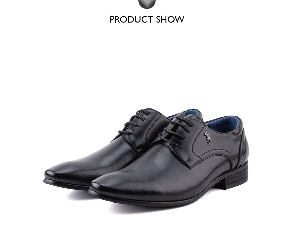 POLO Men's Jace Executive Shoes -B0238-HW1-1P-BLACK | Shopee Malaysia