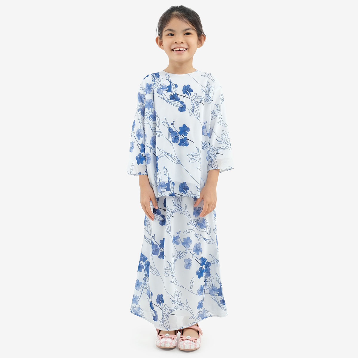 Poplook Bahagia Blouse & Skirt | Shopee Malaysia