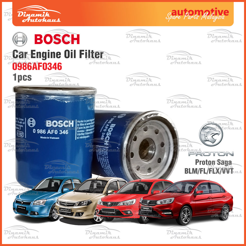 Proton Saga BLM FL FLX VVT Car Engine Oil Filter Penapis Minyak Enjin ...