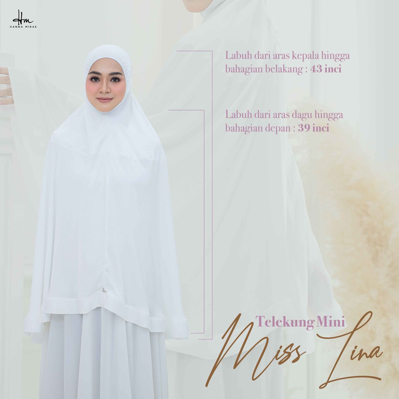 [TELEKUNG MINI TOP ONLY] Sesuai untuk Umrah | Shopee Malaysia