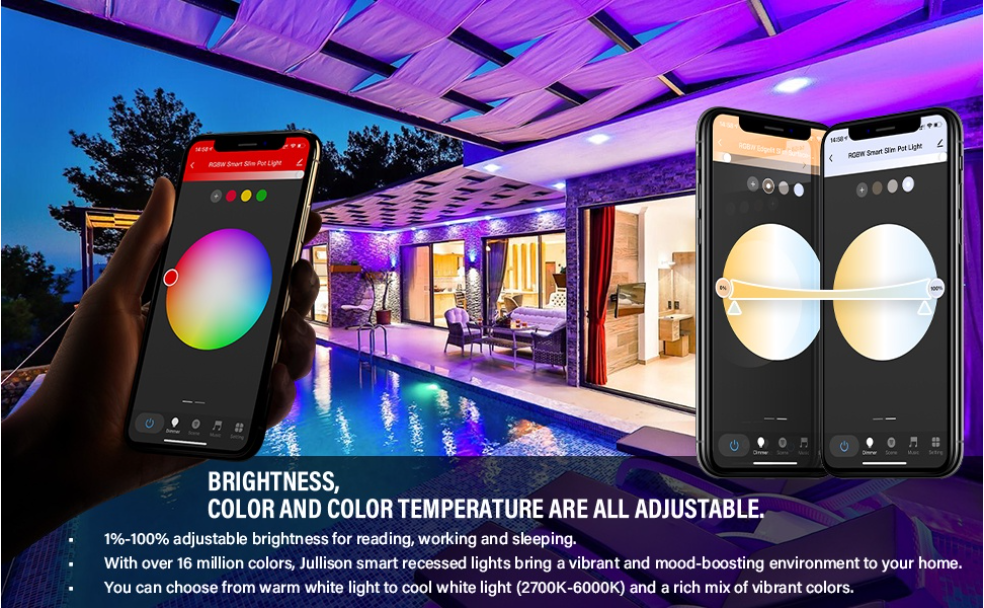 [Smart Anti Glare] 12W RGB LED Eye ball Recessed Spotlight LED Eyeball ...