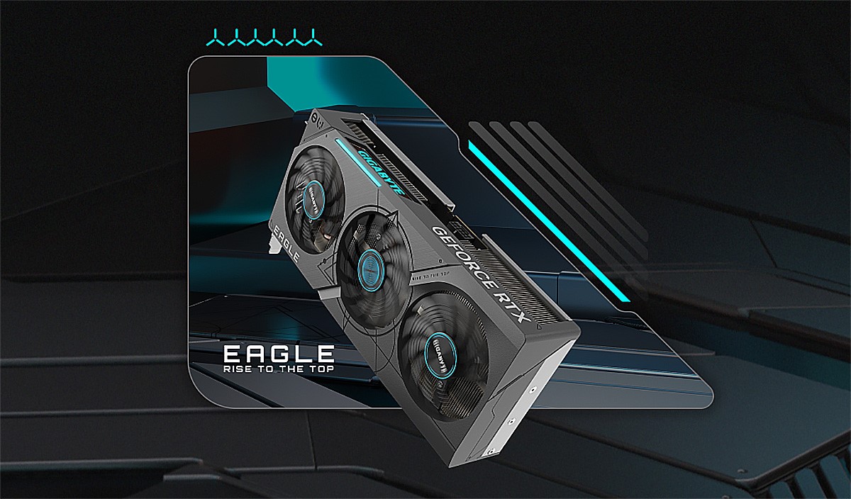 Gigabyte GeForce RTX 4070 SUPER EAGLE OC 12GB GDDR6X | Shopee Malaysia