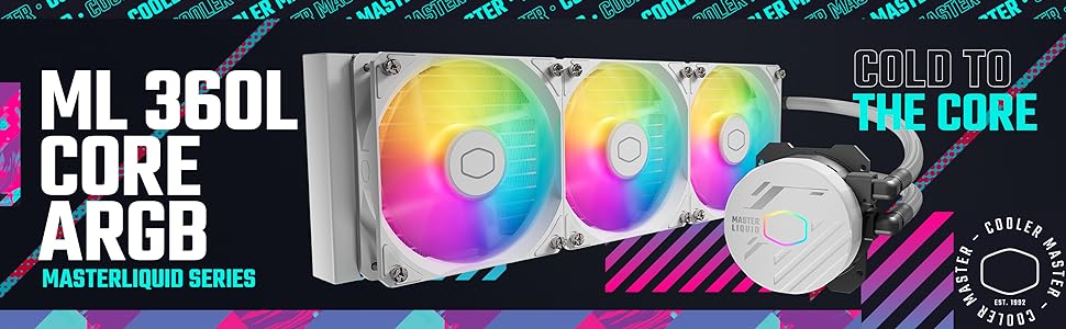 Cooler Master MASTERLIQUID ML240L 240L / ML360L 360L / ML240 / ML360 ...