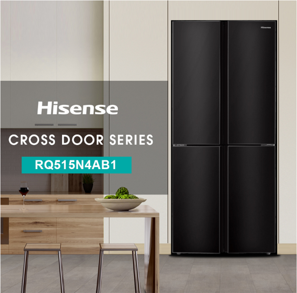 Hisense RQ515N4AB1 520L 4 Door Inverter Refrigerator | ESH | Shopee ...