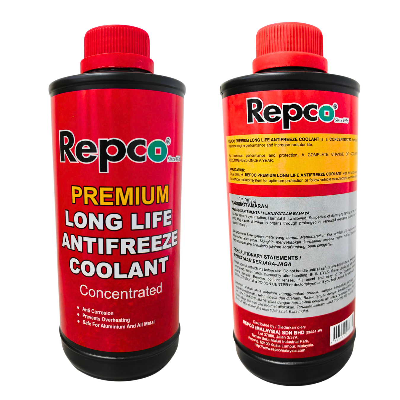 Repco® Premium Long Life Coolant/AntiFreeze Concentrated (1L) - Red ...